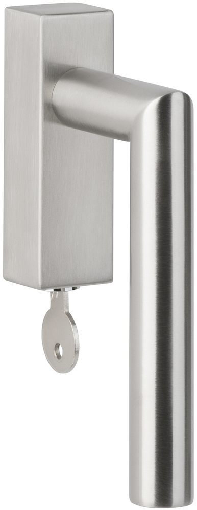 1802/DKSI/42MM-60 HERMAT Fenstergriff abschließbar BASIC 02 1802/DKSI, Edelstahl 4030755242888