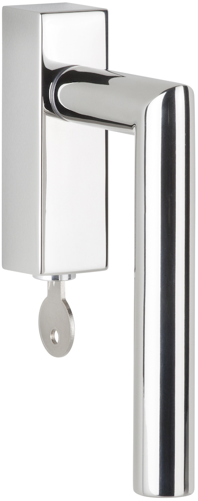 1802/DKSI/36MM-61 HERMAT Fenstergriff abschließbar BASIC 02 1802/DKSI, Edelstahl 4030755242932