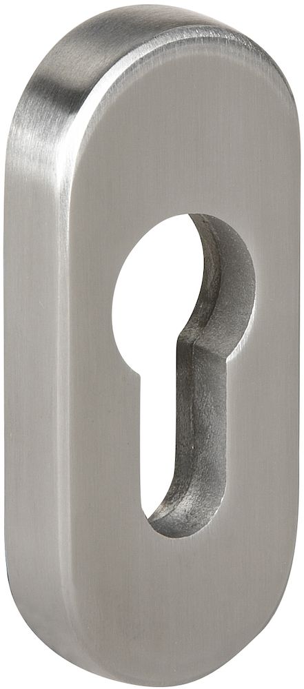 2079.S/OVAL.6/MM.PZ-60 HERMAT Schutz-Schiebe-Schlüsselrosette 2079.S, oval, Edelstahl 4030755095736